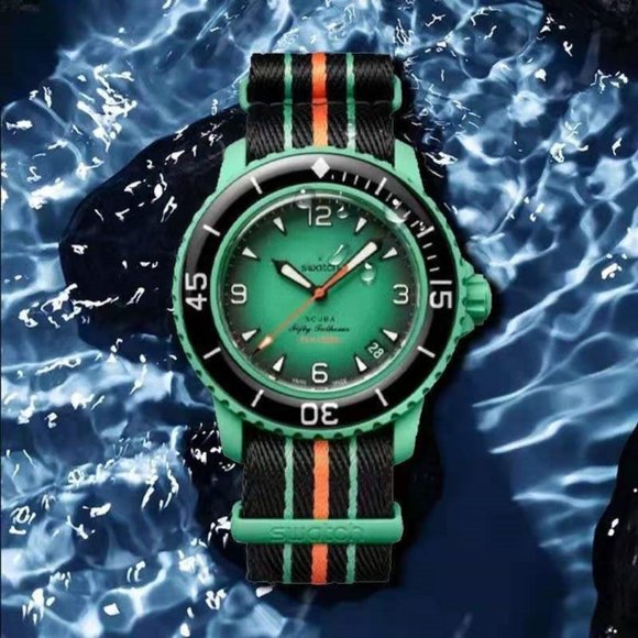 Swatch | Accessories | Swatch X Blancpain Indian Ocean Watch | Poshmark